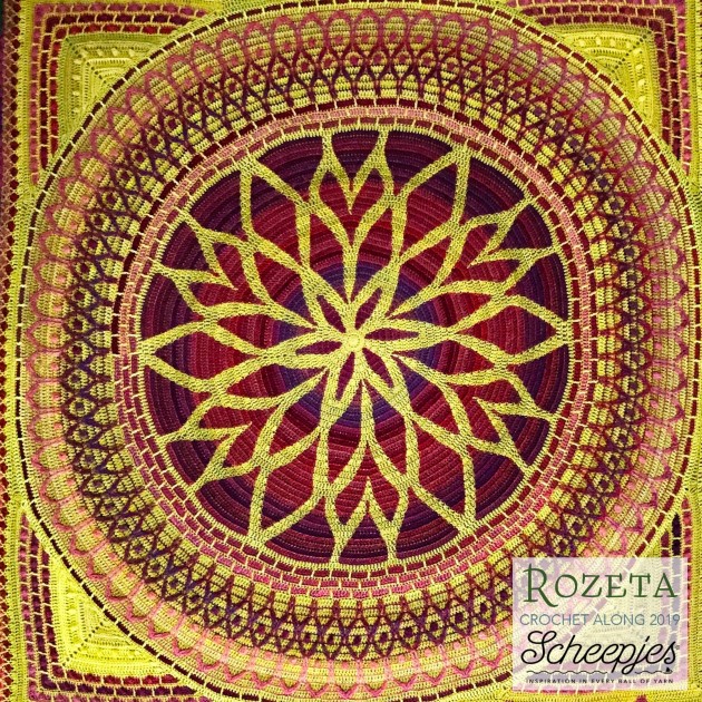 New stock | Scheepjes CAL 2019 - Rozeta | Scheepjes CALs | CALs & MALs