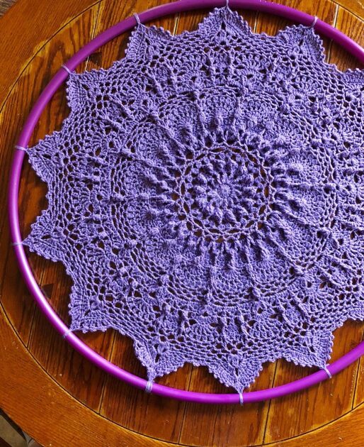 Namaste Hula Hoop Mandala | Scheepjes