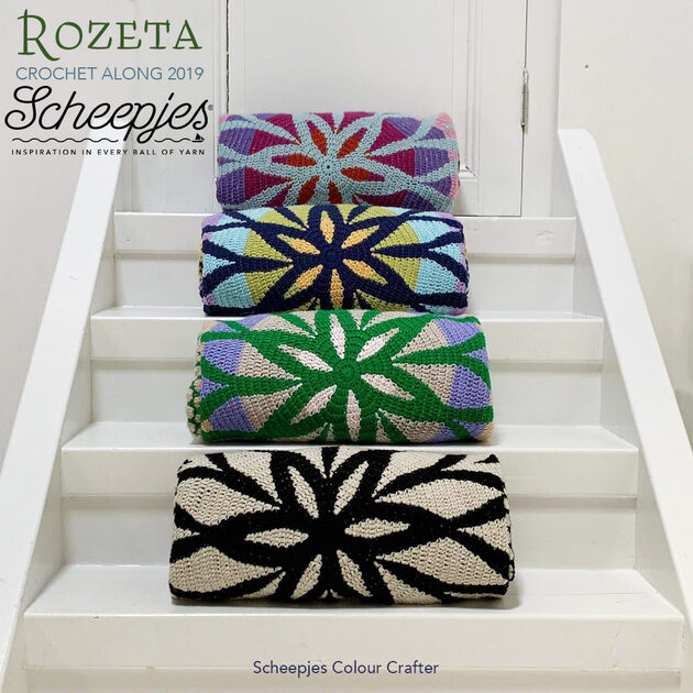 Scheepjes CAL 2019 video tutorials | Scheepjes