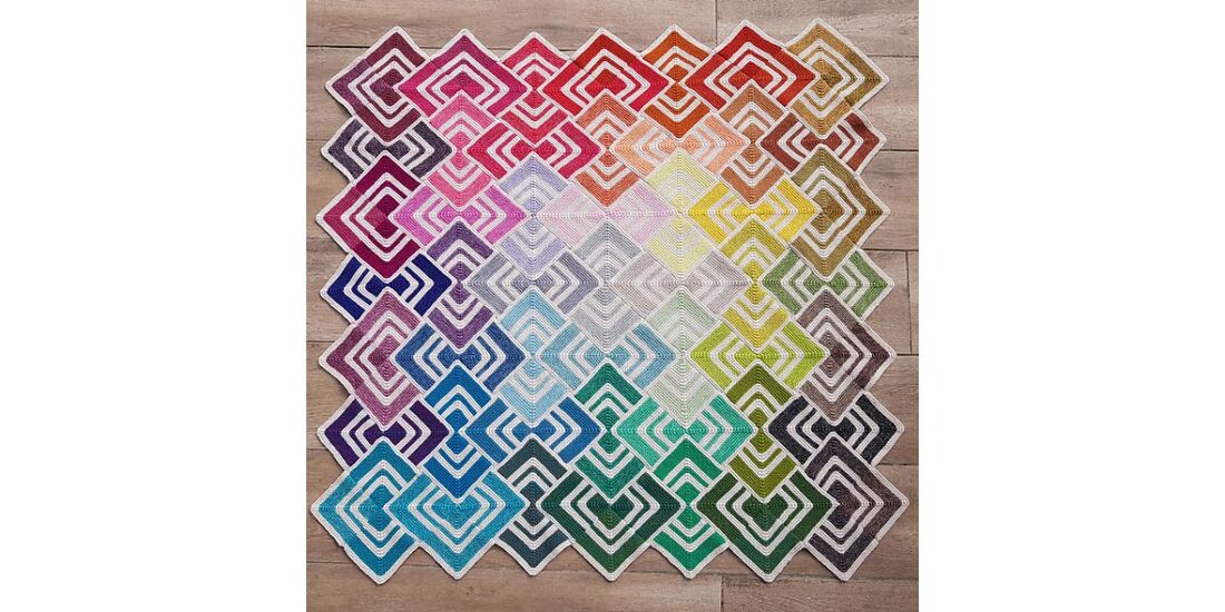 Sliding Tiles Blanket | Scheepjes