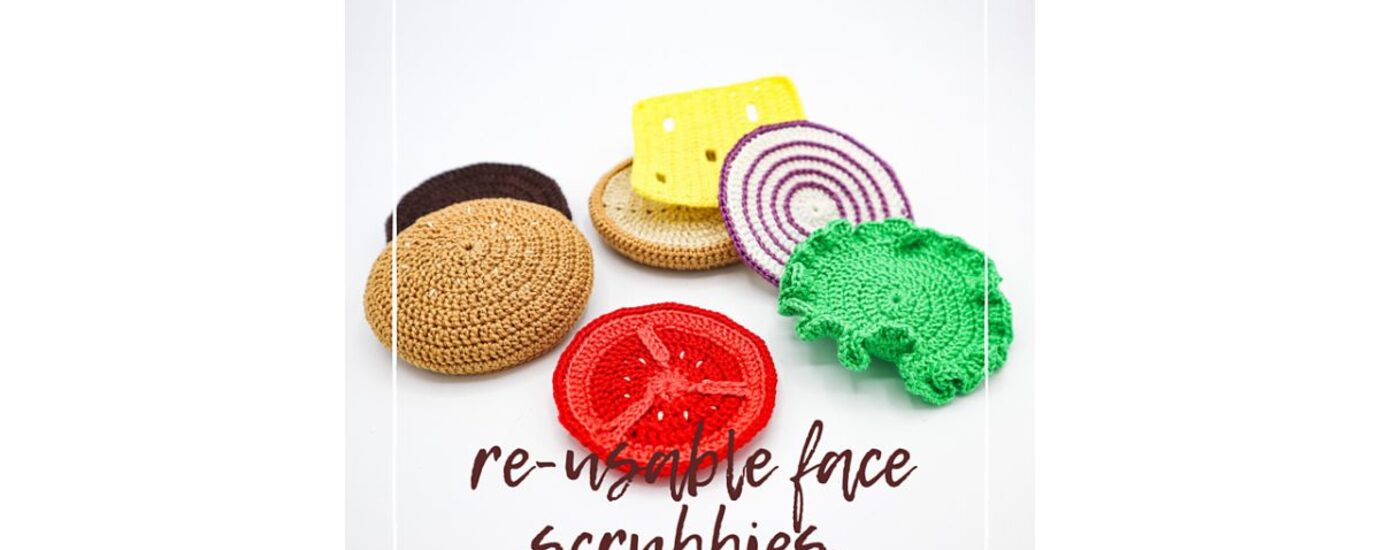 Hamburger Face Scrubbies | Scheepjeswol