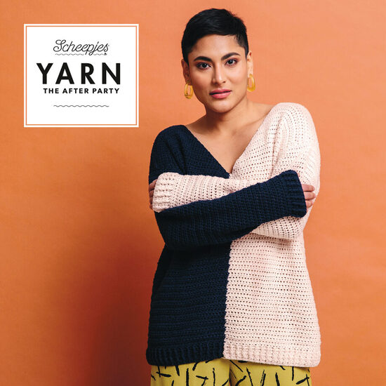 YARN The After Party 88 Half Half Sweater Scheepjes