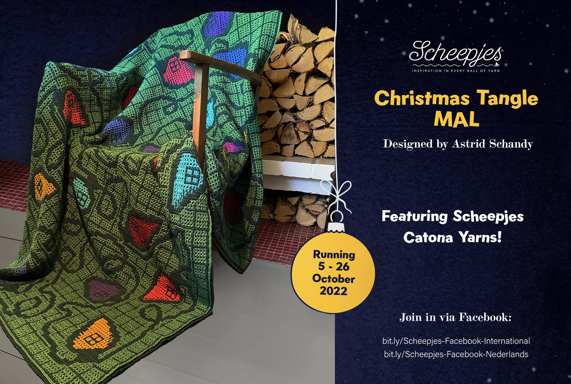 Information | Christmas Tangle Blanket MAL | Scheepjes Make-A-Long ...