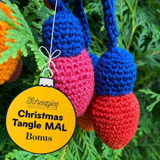 Bonus pattern | Christmas Tangle Blanket MAL | Scheepjes Make-A-Long