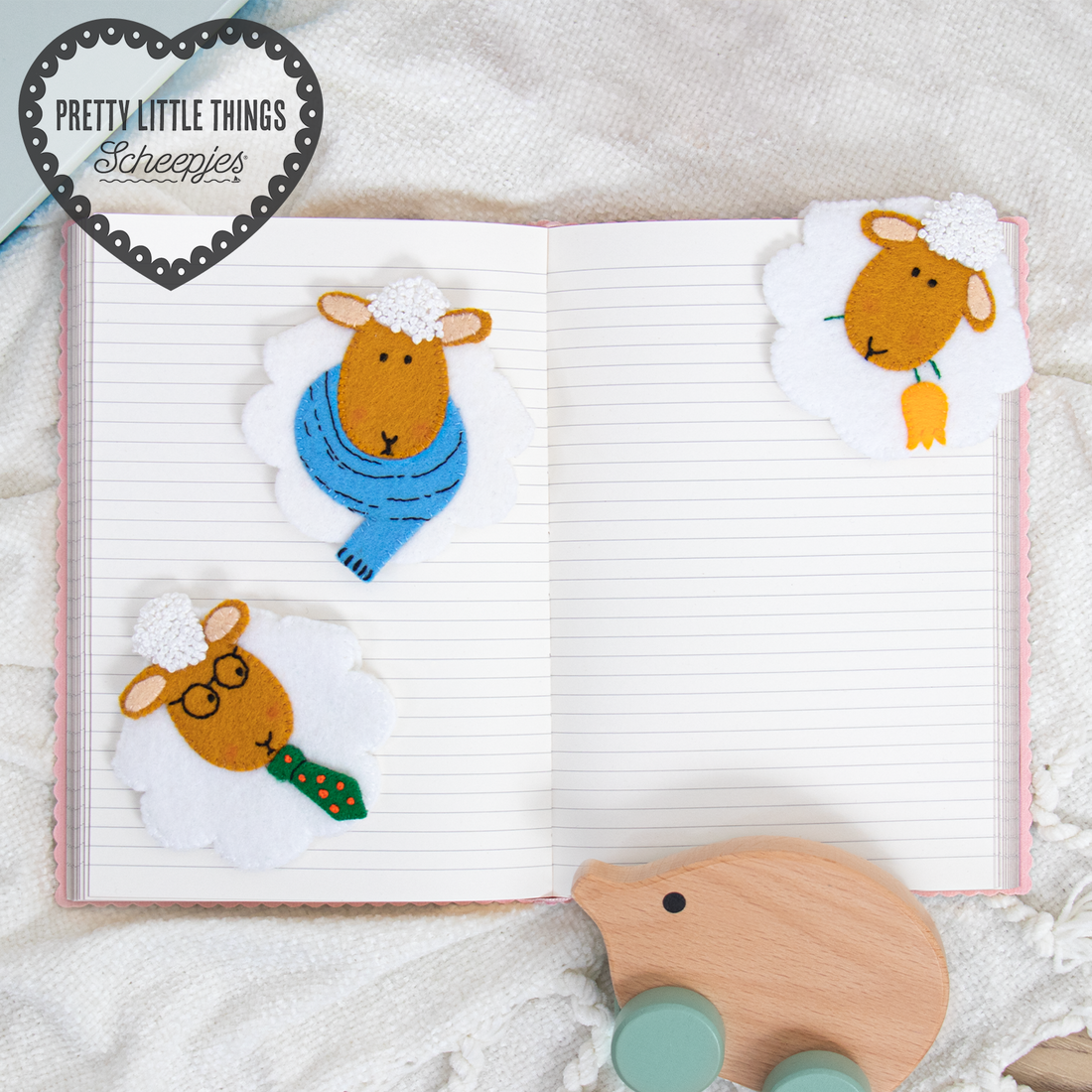 Sheep Page Corner Bookmarks | Scheepjes
