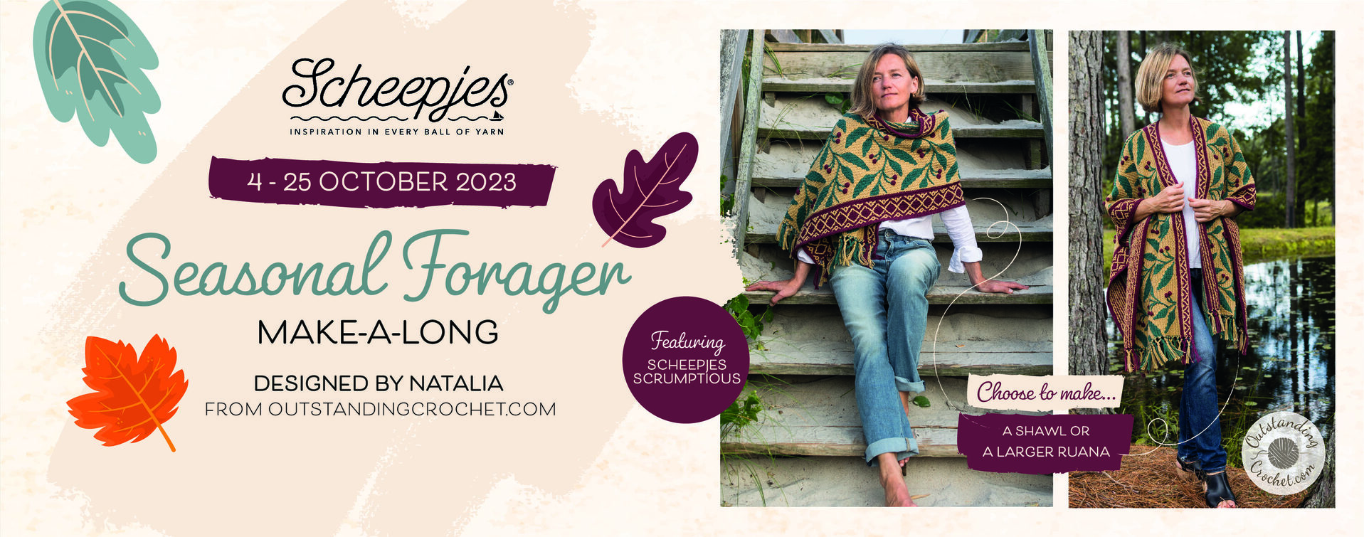Seasonal Forager | Scheepjes Make-A-Long | CALs & MALs