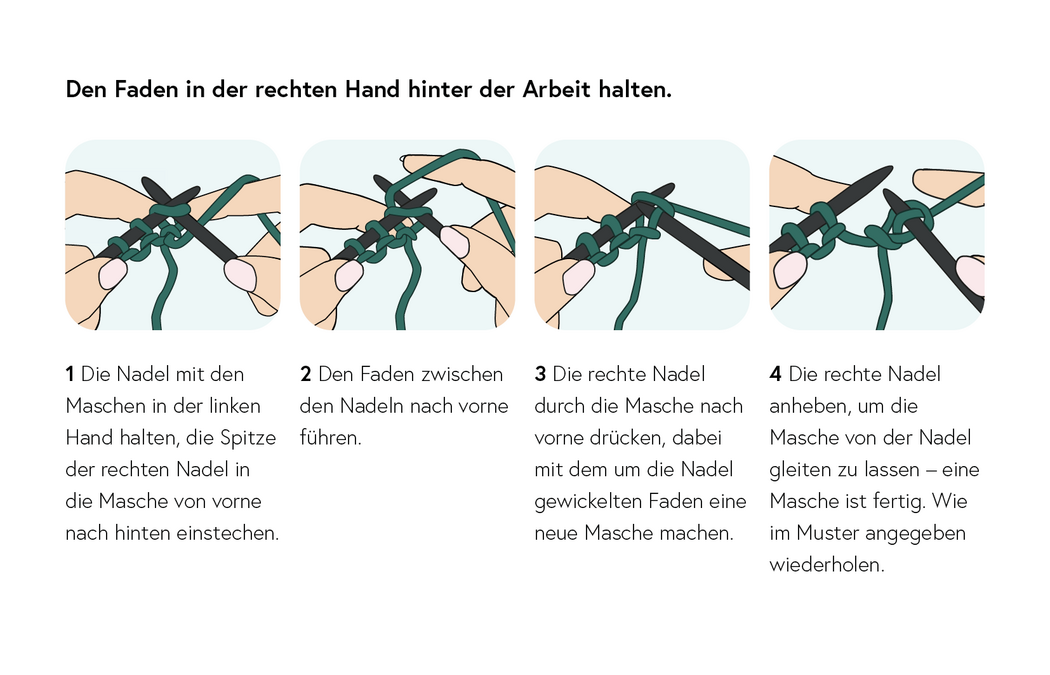 Rechte Maschen | Stricken | Tipps und Techniken