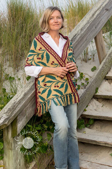 Forager Ruana and Shawl | Scheepjes