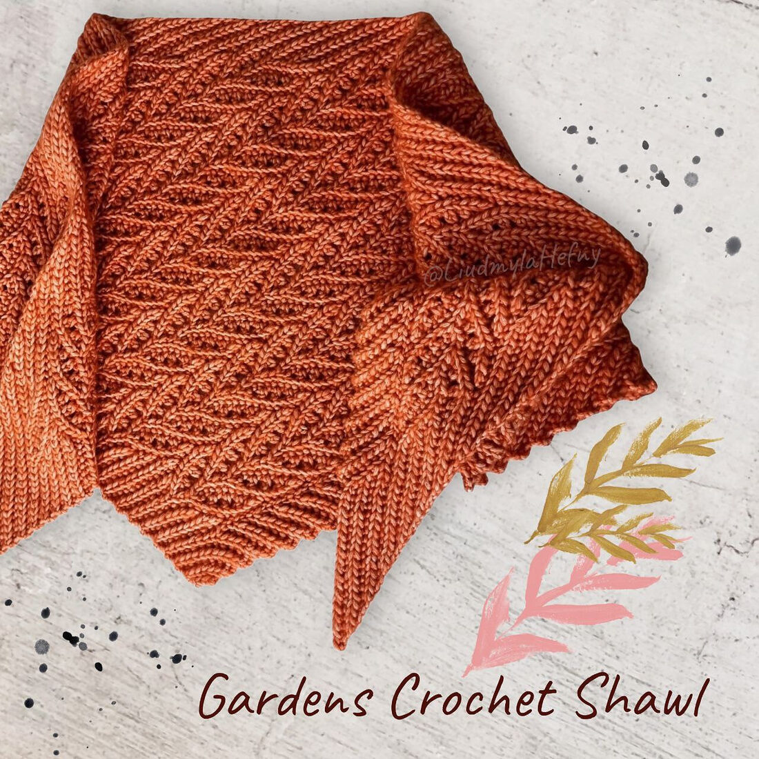 Gardens Crochet Shawl | Scheepjes