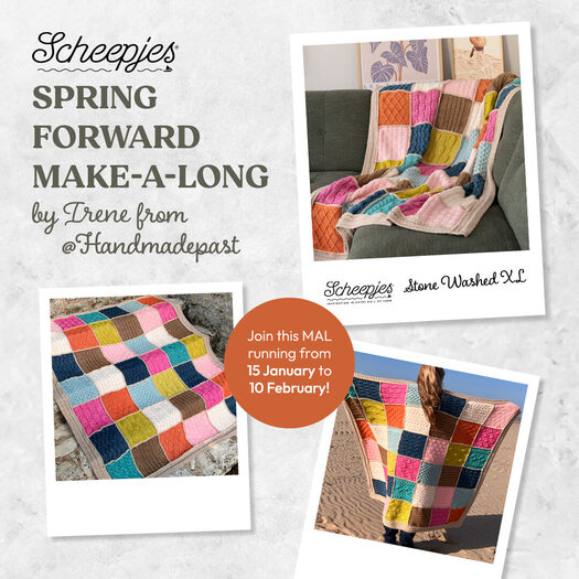 Spring Forward MAL | Scheepjes Make-A-Long | CALs & MALs | Scheepjes