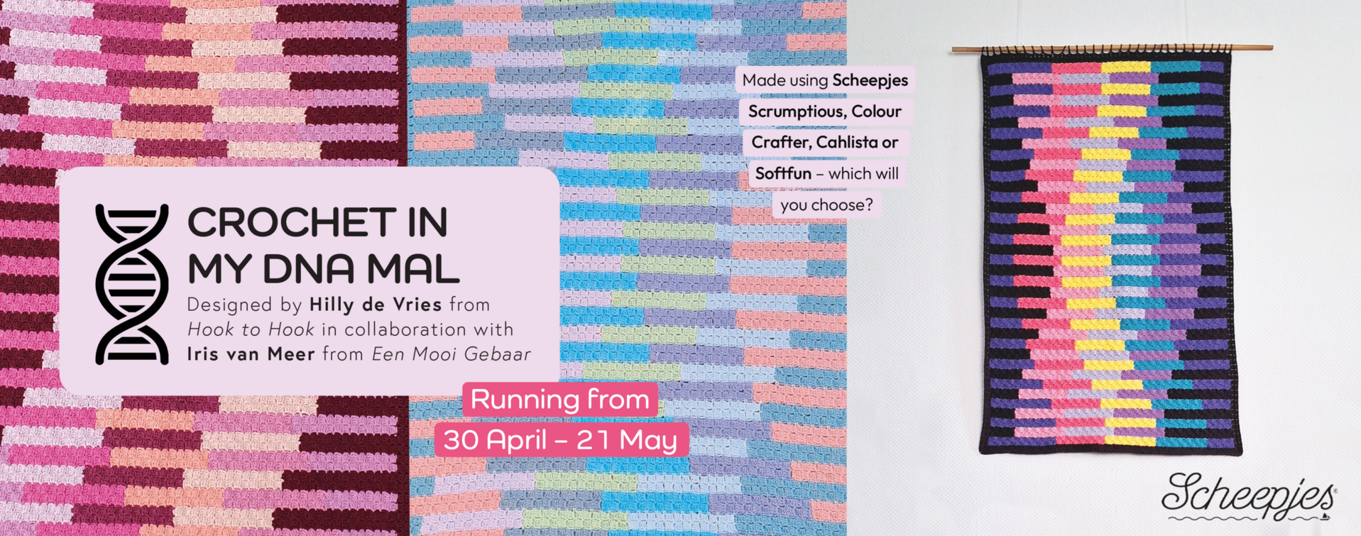 Crochet in My DNA MAL | Scheepjes Make-A-Long | CALs & MALs | Scheepjes