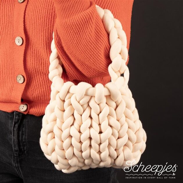 Chunky Hand Knit Bag | Scheepjes